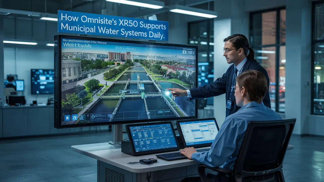 How OmniSite’s XR50 Supports Municipal Water Systems Daily