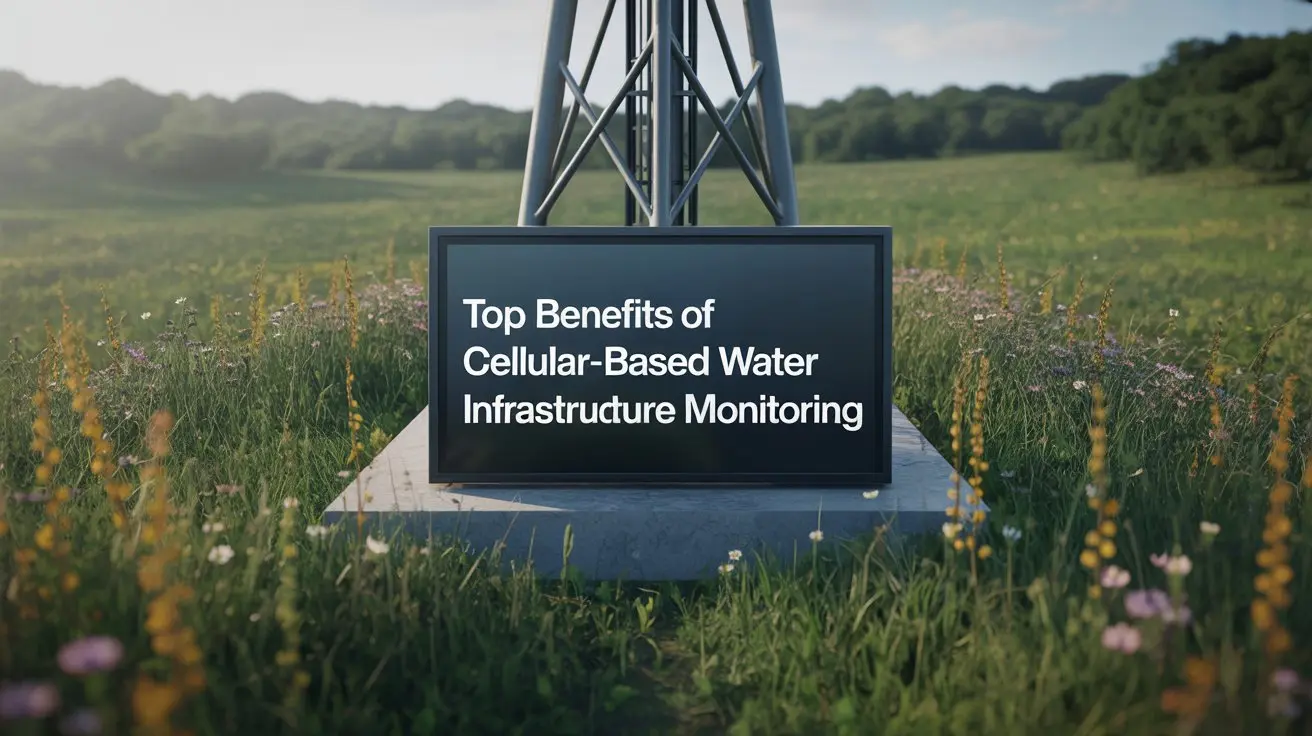 Top Benefits of Cellular-Based Water Infrastructure Monitoring
